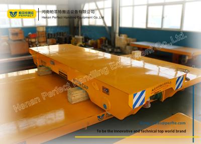 China Railway Wagon Bogie Motorised Rail Trolley / Industrial Transfer Car for sale