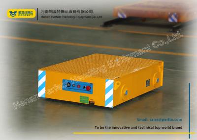 China 5 Ton Rail Transfer Cart Steerable Turning Automated Trackless Car for sale