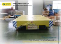 China Battery Transfer Cart / Heavy Duty Handling Equipment With Warning Light for sale