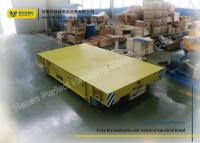 China Battery Transfer Cart / Heavy Duty Handling Equipment With Warning Light for sale