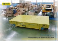 China Battery Transfer Cart / Heavy Duty Handling Equipment With Warning Light for sale