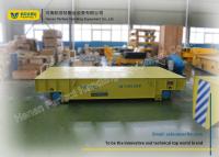 China Battery Transfer Cart / Heavy Duty Handling Equipment With Warning Light for sale