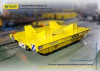China Explosion Proof Rail Guided Vehicle / Motorised Rail Trolley For Steel Mill for sale