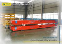 China Rail Electric Flat Car / Battery Transfer Cart 1- 300 Ton Load Capacity for sale