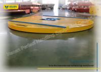 China Steel Industry Material Handling Turntable Rail Trolley Truck Turned Turnplate for sale