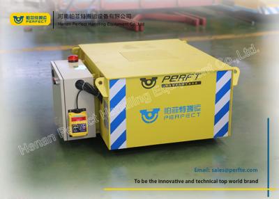 China Motorized Transfer Trolley / Industrial Material Handling Carts Improved Efficiency for sale