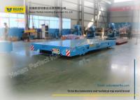 China 20 Ton Industrial Transfer Trolley Heavy Cargo Rail Flat Cart Work With Crane for sale