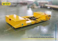 China Dragging Cable Powered Material Transfer Cart For Rail Steel Metal Transporter for sale