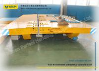 China Detachable Steel Electric Heavy Duty Plant Trailer / Rail Transfer Trolley for sale