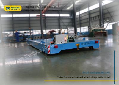 China Blue Towed Cable Automated Guided Vehicles / Electric Transfer Cart 4t for sale