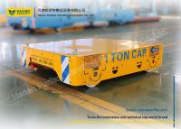 China Heavy Duty Material Handling Carts Electric Steel Product Plant Transfer Bogie for sale