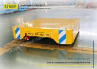 China Heavy Duty Material Handling Carts Electric Steel Product Plant Transfer Bogie for sale