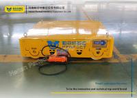 China Heavy Duty Material Handling Carts Electric Steel Product Plant Transfer Bogie for sale