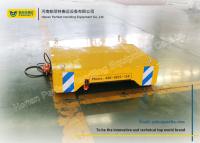 China Heavy Duty Material Handling Carts Electric Steel Product Plant Transfer Bogie for sale