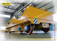 China Rail Powered Steel Tube Coil Transfer Cart Self - Driven No Limited Working Time for sale