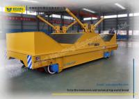 China Rail Powered Steel Tube Coil Transfer Cart Self - Driven No Limited Working Time for sale