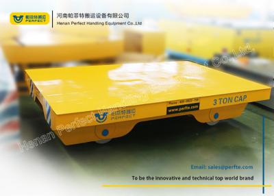 China Workshop Low Flatbed Battery Transfer Carriage Lifting Automatic Control for sale