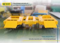 China Anti Rust Solid Tyre Heavy Duty Equipment Trailers / 5 Ton Trailer Two Layers Paint for sale