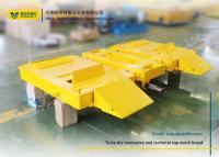China Anti Rust Solid Tyre Heavy Duty Equipment Trailers / 5 Ton Trailer Two Layers Paint for sale