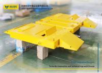 China Anti Rust Solid Tyre Heavy Duty Equipment Trailers / 5 Ton Trailer Two Layers Paint for sale