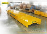China Motorized Rail Cart / Material Transfer Cart Steel Mill Applied Electric Transport Wagon for sale
