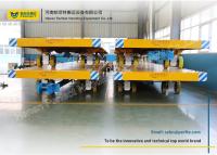 China Easy Operated Heavy Duty Plant Trailer / Material Handling Carts Towing Control for sale