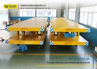 China Easy Operated Heavy Duty Plant Trailer / Material Handling Carts Towing Control for sale