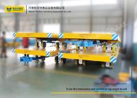 China Easy Operated Heavy Duty Plant Trailer / Material Handling Carts Towing Control for sale