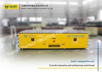 China Workshop Motorized Transfer Trolley Four Wheel Steering Electronic Control System for sale