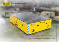 China Workshop Motorized Transfer Trolley Four Wheel Steering Electronic Control System for sale