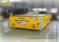 China Workshop Motorized Transfer Trolley Four Wheel Steering Electronic Control System for sale