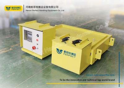 China Steel Coil Transfer Trolley / Electric Transport Cart With 25 Ton Loading Capacity for sale