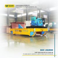 China 100t Heavy Duty Motorized Transfer Cart For Transport Large Machines for sale
