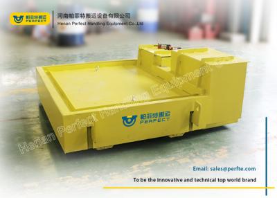 China Steel Frame Rail Transfer Cart / Automatic Guide Vehicle With Weighing Scales for sale