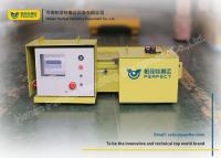 China Steel Frame Rail Transfer Cart / Automatic Guide Vehicle With Weighing Scales for sale