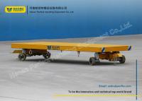 China Four Wheeler Steering Large Plant Trailer Steel Platform Industrial Truck for sale
