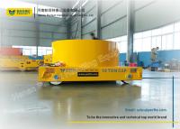 China Load Liquid Steel Ladle Transfer Car With Trailing Cable Powered Source for sale