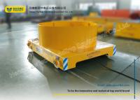 China Load Liquid Steel Ladle Transfer Car With Trailing Cable Powered Source for sale