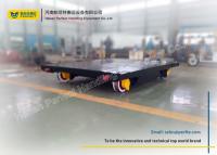China Black Flatbed Rail Transfer Cart Heavy Load Foundry Transport Car Trailer for sale