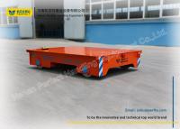 China Easy Operated Electric Trailer Trolley / Battery Operated Cart Applied Steel Plant for sale