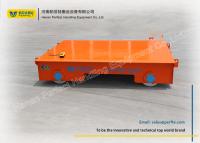 China Easy Operated Electric Trailer Trolley / Battery Operated Cart Applied Steel Plant for sale