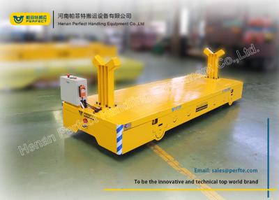 China Machinery Heavy Duty Die Carts / Powered Trolley Cart Works Handling Trailer for sale