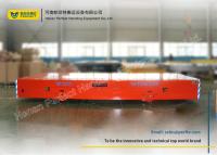China Cement Floor Battery Transfer Cart Industrial Trackless Handling For Foundry Plant for sale