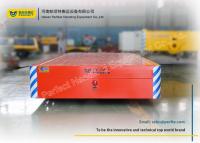 China Cement Floor Battery Transfer Cart Industrial Trackless Handling For Foundry Plant for sale