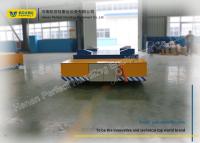 China 21 Ton Yellow Electric Lift Trolley / Hydraulic Platform Lift For Steel Industry for sale
