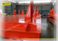 China Special Shaped Rail Transfer Cart Wagon With Polyurethane Solid Wheels for sale