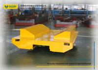 China Cast Steel Wheel Motorised Rail Trolley 15 Ton Capacity With Safe Device for sale