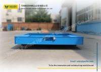 China Flat Steel Battery Powered Cart Export  No Rail Vehicle With PLC Control for sale