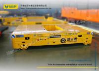 China Large Table Conductor Cable Power Pallet Transfer Carts , Rail Transfer Trolley Car for sale