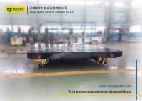 China Material Transportation Heavy Duty Plant Trailer / Motorized Transfer Trolley for sale
